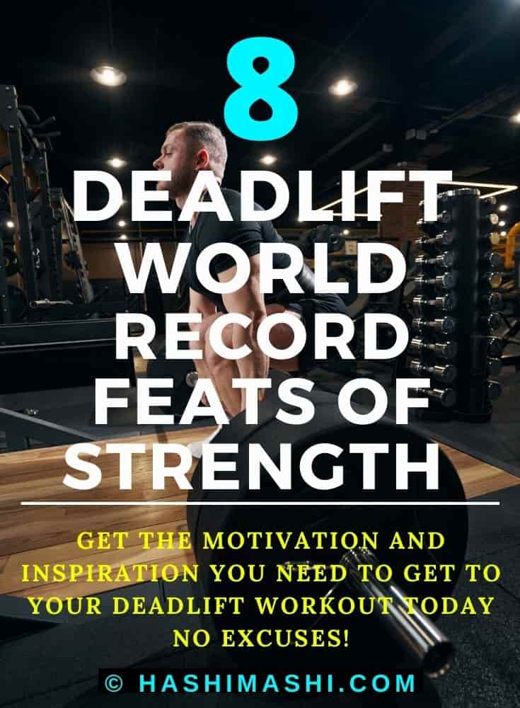 World Record Deadlift: 8 Heaviest Lifts of All Time