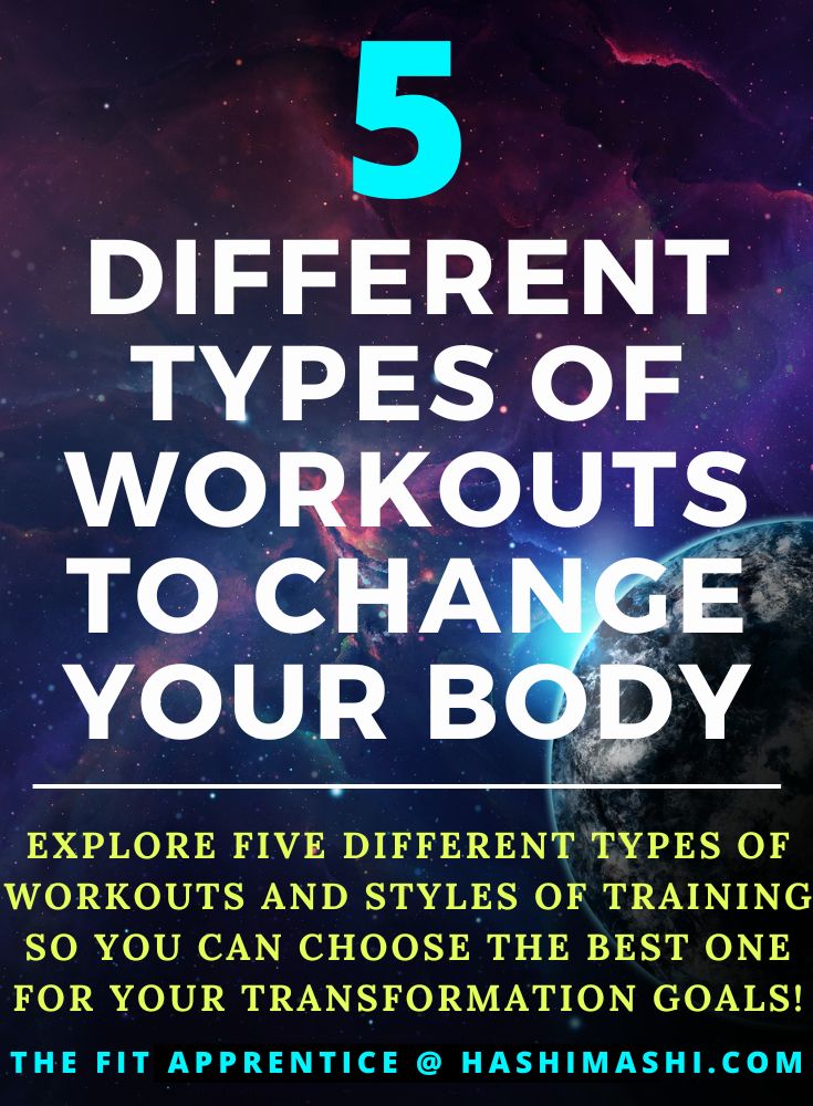 5 Different Types of Workouts for Body Transformation
