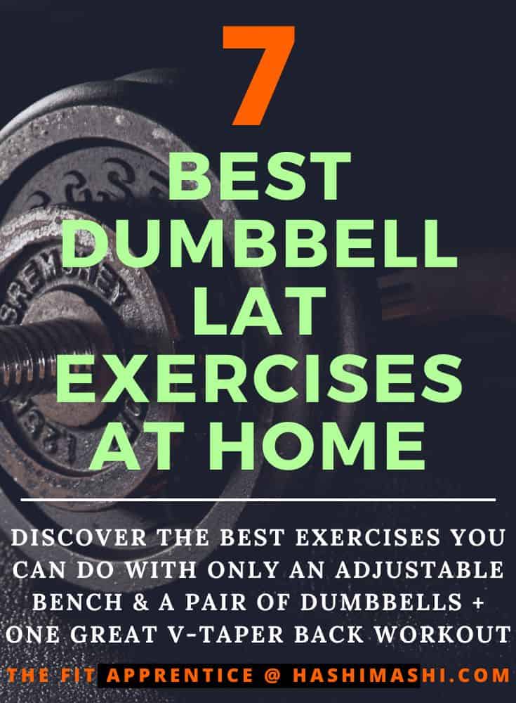 7 Best Dumbbell Lat Exercises at Home + “V-Taper” Back Workout