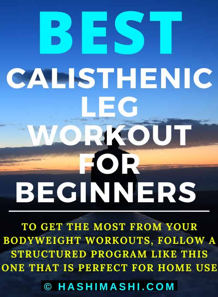 Best Calisthenics Leg Workout for Beginners at Home