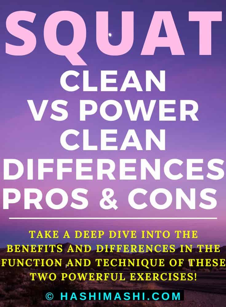 Squat Clean vs Power Clean: Benefits + Differences