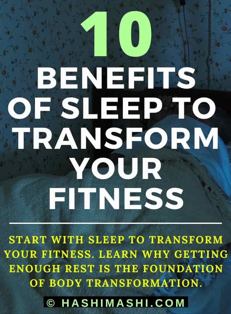 Benefits of Sleep - Top 10 for Better Health & Fitness